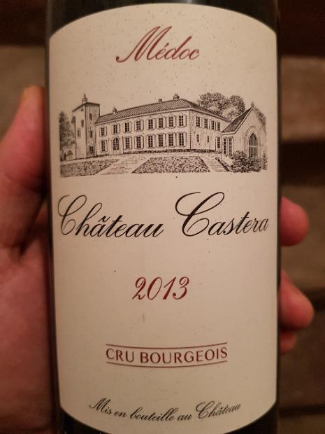 2013 Château Castera, France, Bordeaux, Médoc - CellarTracker