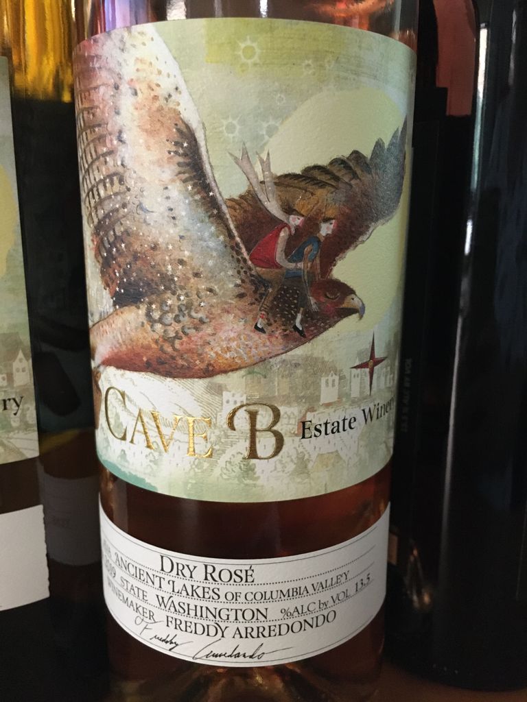 2020 Cave B Estate Winery Merlot Dry Rosé, USA, Washington, Columbia ...
