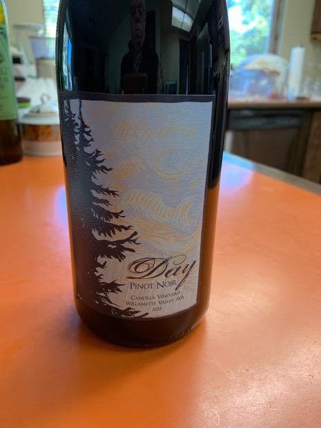 2015 Day Wines Pinot Noir Cancilla Vineyard, USA, Oregon, Willamette ...