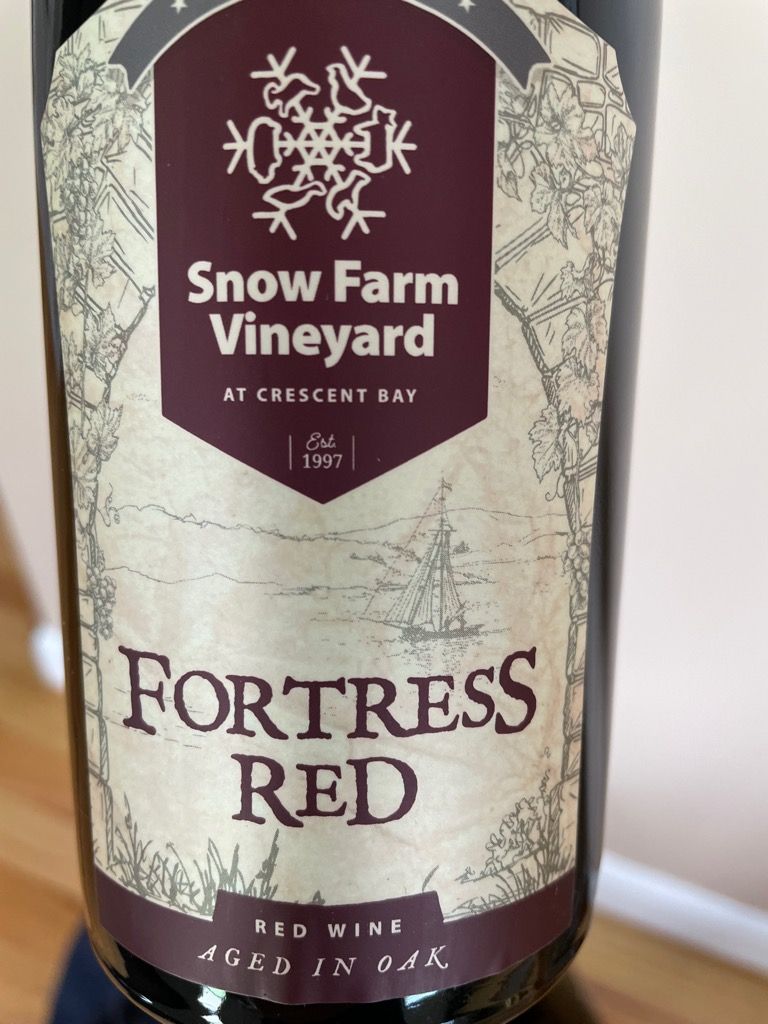 NV Snow Farm Winery Crescent Bay Red, USA, Vermont - CellarTracker