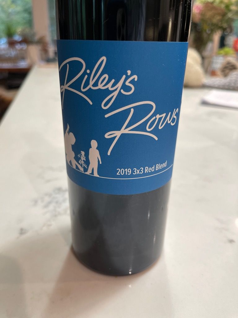 2019 Flanagan Riley's Rows 3x3 Red Blend, USA, California, North Coast ...