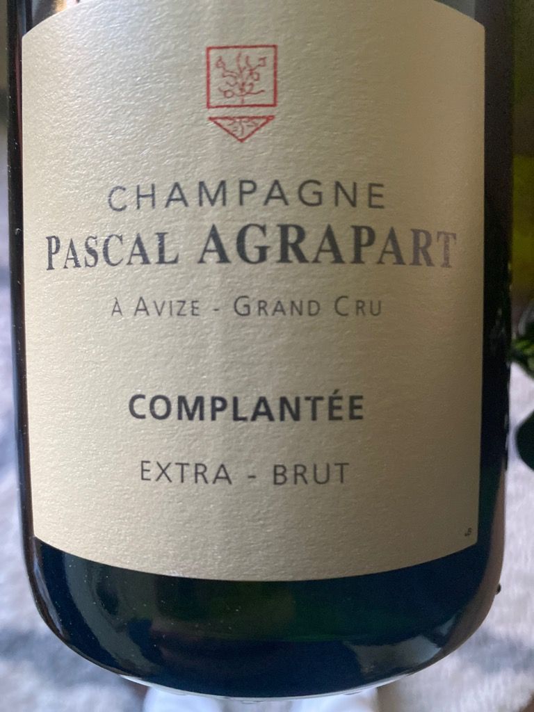 2016 Agrapart Champagne Grand Cru Complantée Extra Brut, France ...