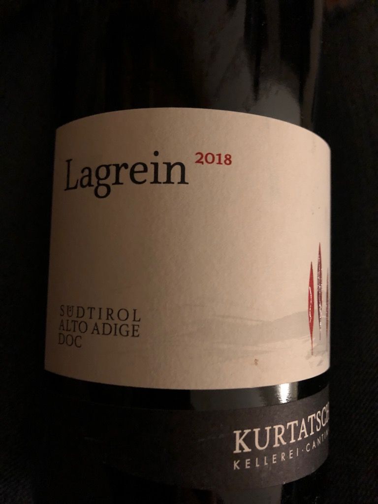 2019 Kellerei Kurtatsch Lagrein, Italy, Trentino-Alto Adige, Alto Adige, Alto Adige - Südtirol ...