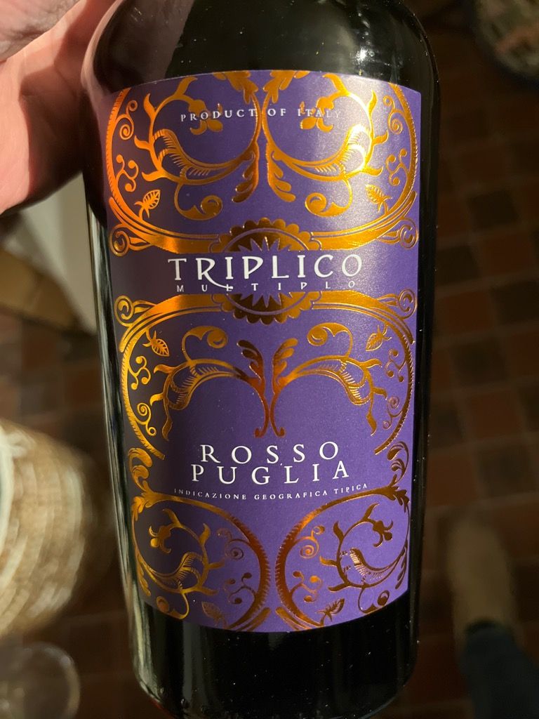 2021 Casa Vinicola Botter Triplico Multiplo Puglia IGT, Italy, Puglia ...