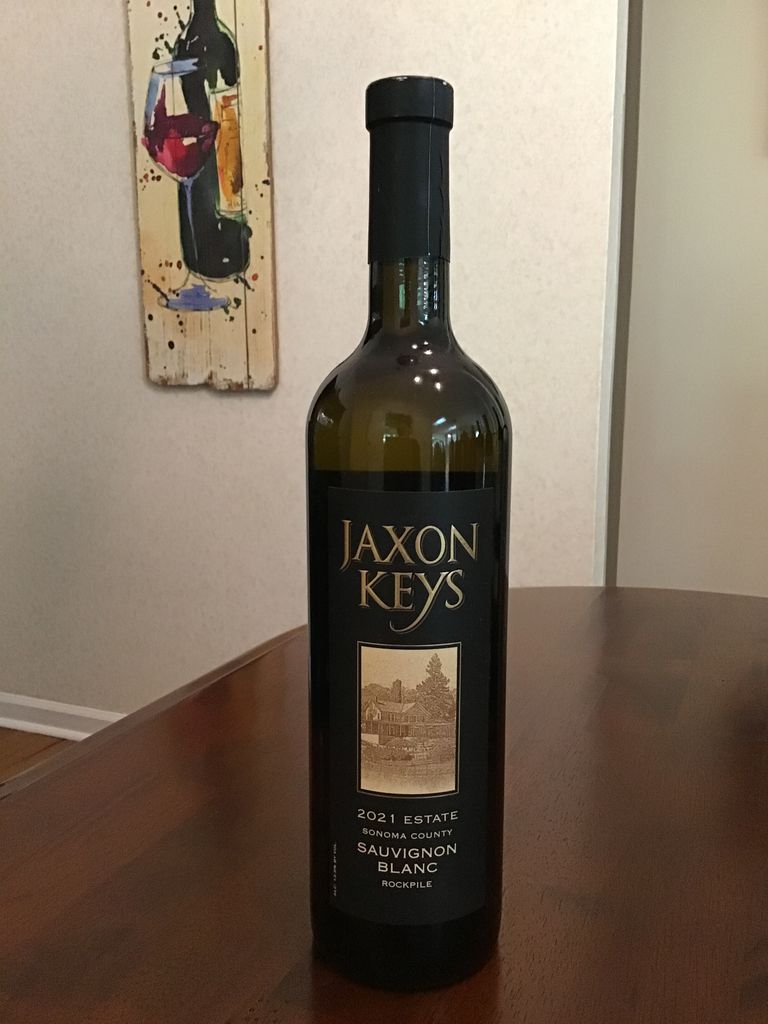 2020 Jaxon Keys Sauvignon Blanc Estate Cecil Keys Vineyard, USA ...
