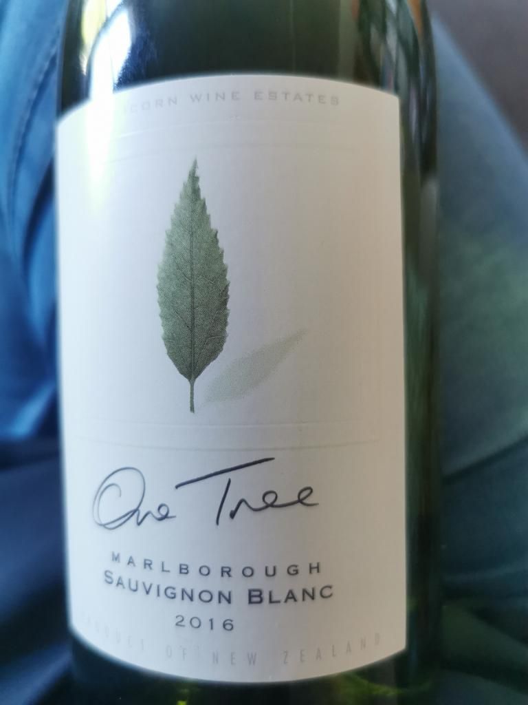 2016 One Tree Wines Sauvignon Blanc, New Zealand, South Island ...