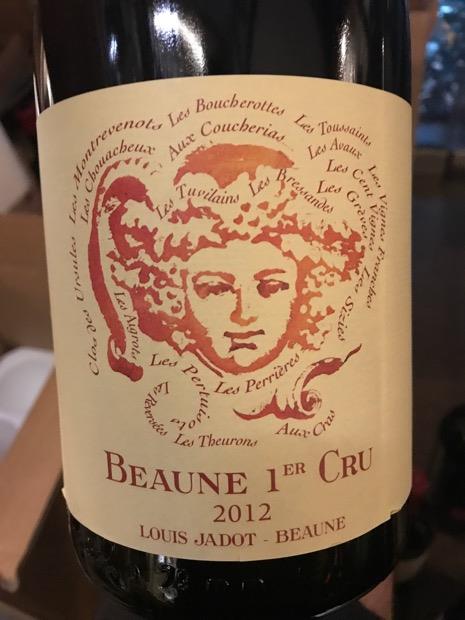 2012 Louis Jadot Beaune 1er Cru Les Avaux Domaine Louis Jadot, France ...