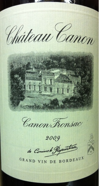 2009 Château Canon (Canon-Fronsac), France, Bordeaux, Libournais, Canon ...