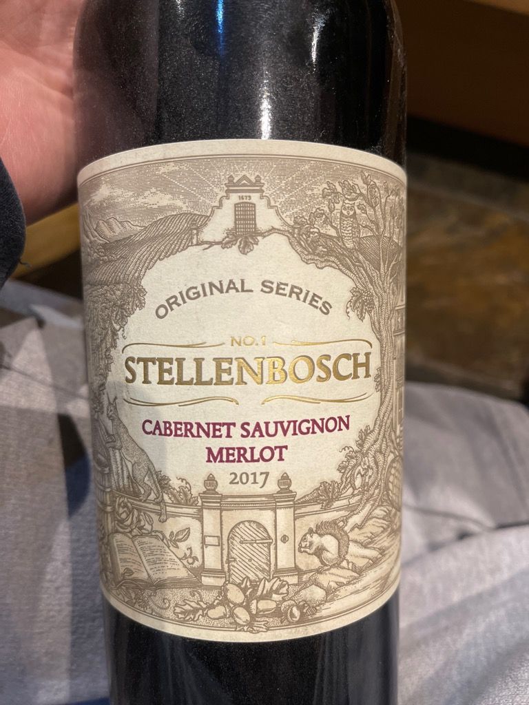 2017 Origin No. 1 Original Series Cabernet Sauvignon Merlot, South ...
