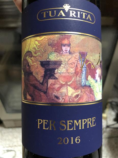 2016 Tua Rita Syrah Per Sempre, Italy, Tuscany, Toscana IGT - CellarTracker