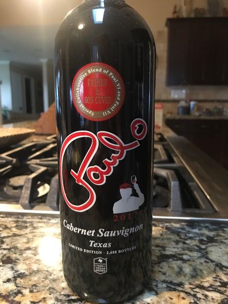 2017 Messina Hof Cabernet Sauvignon Paulo, USA, Texas - CellarTracker