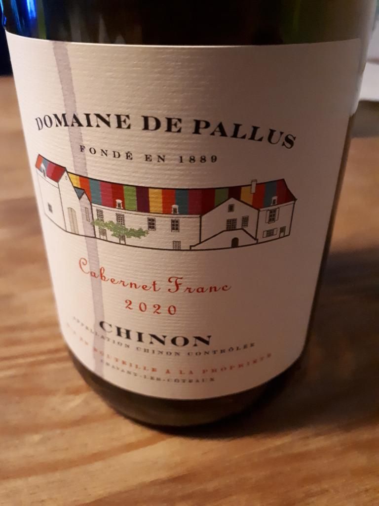 2017 Domaine de Pallus Chinon, France, Loire Valley, Touraine, Chinon ...