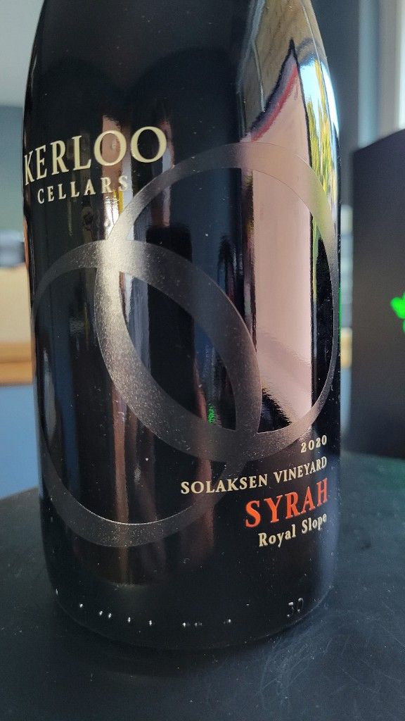 2020 Kerloo Cellars Solaksen Vineyard, USA, Washington, Columbia Valley ...