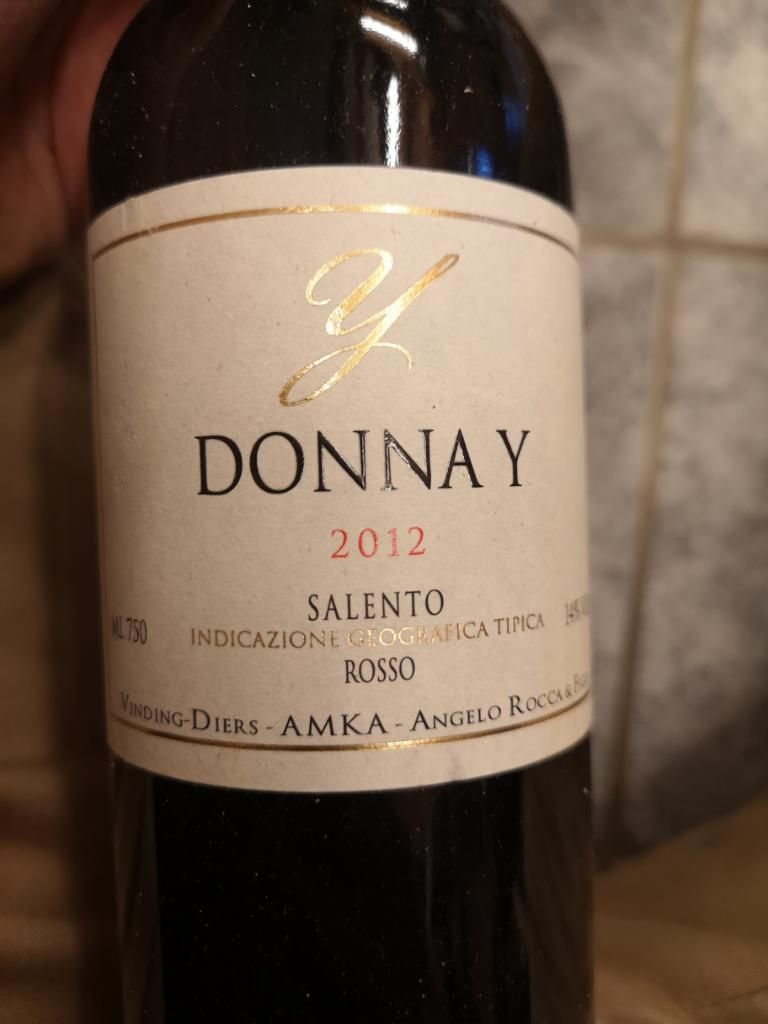 2012 Angelo Rocca & Figli Donna Y Salento IGT, Italy, Puglia, Salento ...