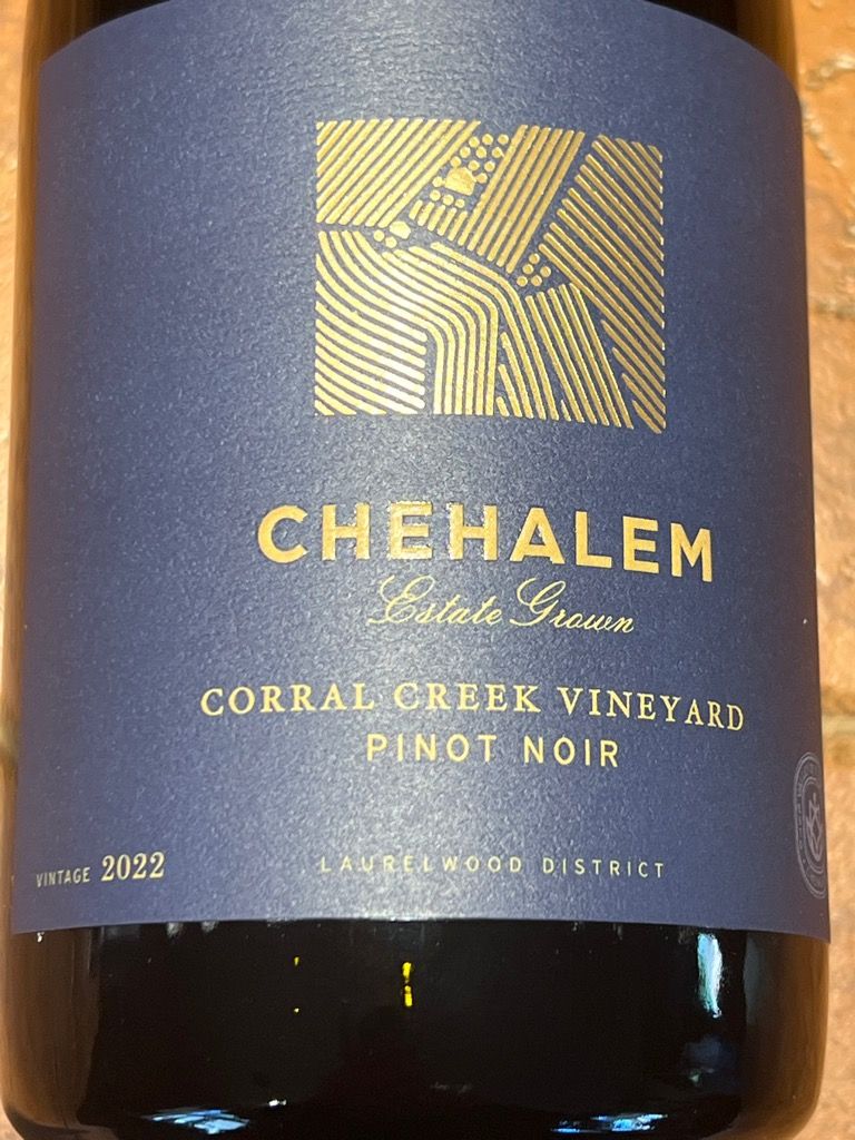 2022 Chehalem Pinot Noir Corral Creek, USA, Oregon, Willamette Valley ...