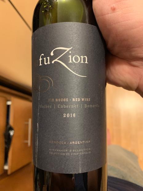 2016 ConfuZion Fuzion wines Fuzion wines, Argentina, Mendoza ...