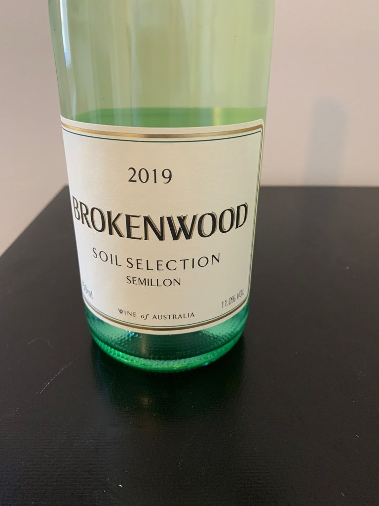 2019 Brokenwood Sémillon Soil Selection, Australia, New South Wales ...