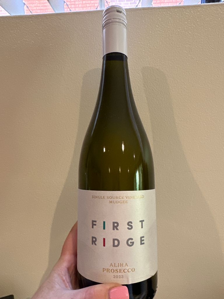 2022 First Ridge Prosecco Alira, Australia, New South Wales, Central ...