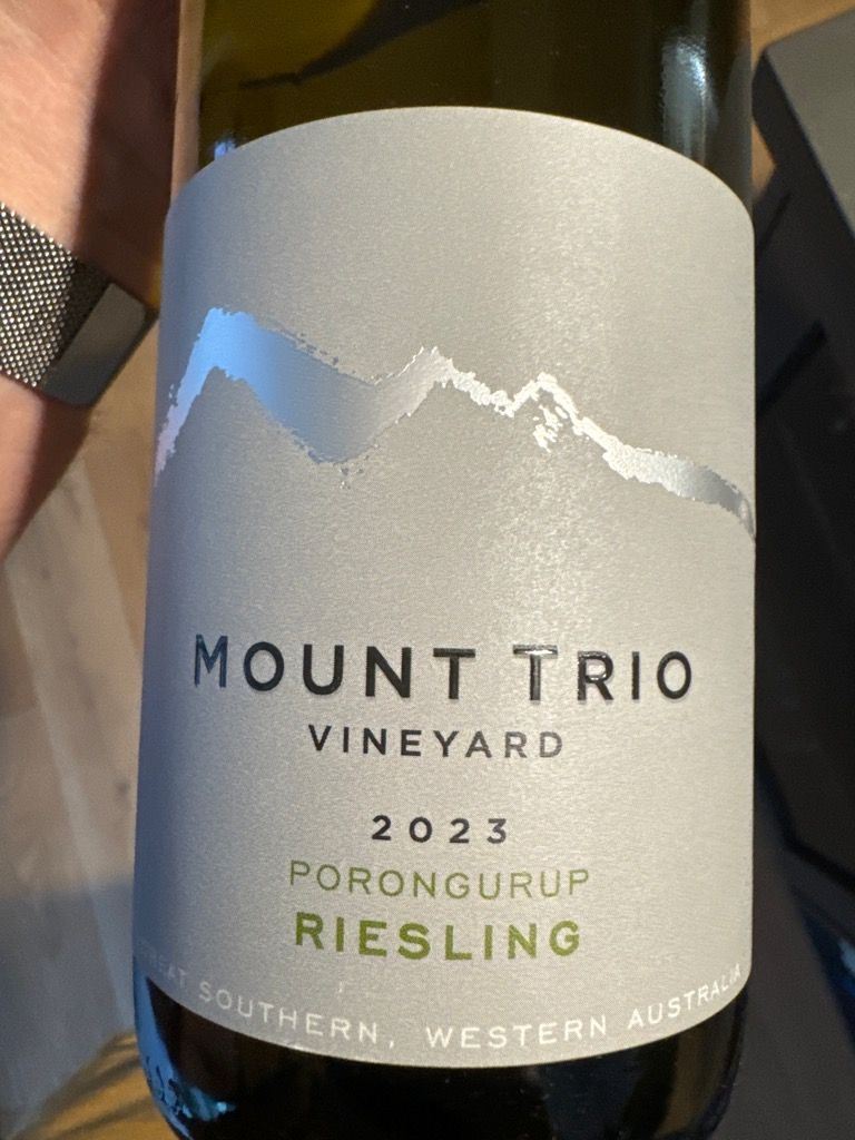 2024 Mount Trio Riesling, Australia, Western Australia, South West ...