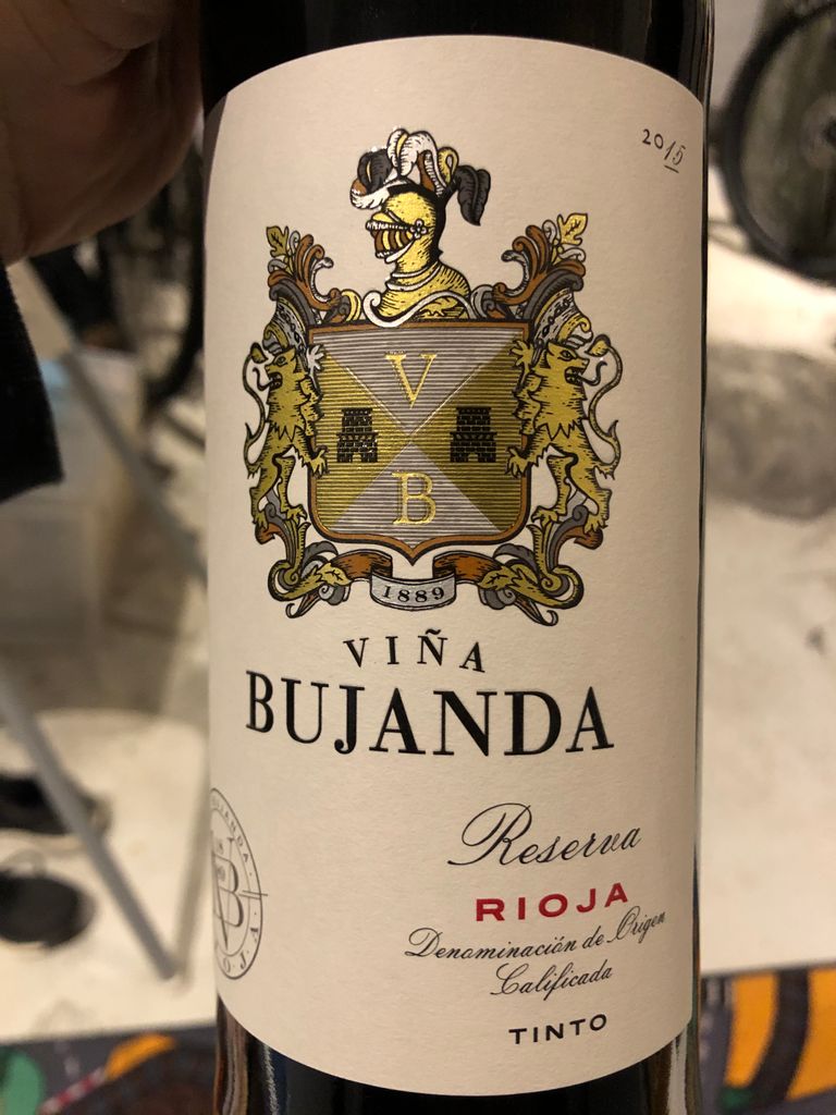 2015 Martinez Bujanda Rioja Viña Bujanda Reserva, Spain, La Rioja ...