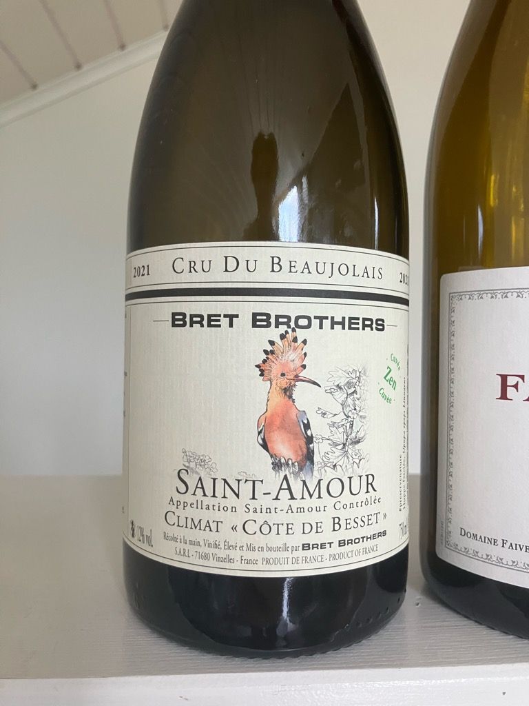 2021 Bret Brothers Saint-Amour Côte de Besset Cuvée Zen, France ...