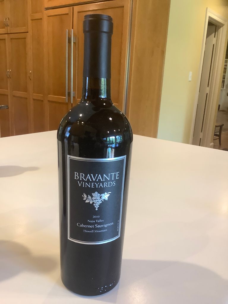 2010 Bravante Vineyards Cabernet Sauvignon, USA, California, Napa ...
