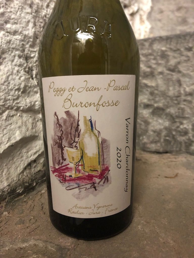 2020 Peggy et Jean Pascal Buronfosse Côtes du Jura Varron, France, Jura ...