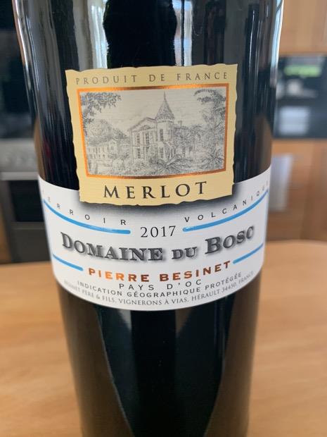 2012 Domaine du Bosc Merlot, France, Languedoc Roussillon, Languedoc ...