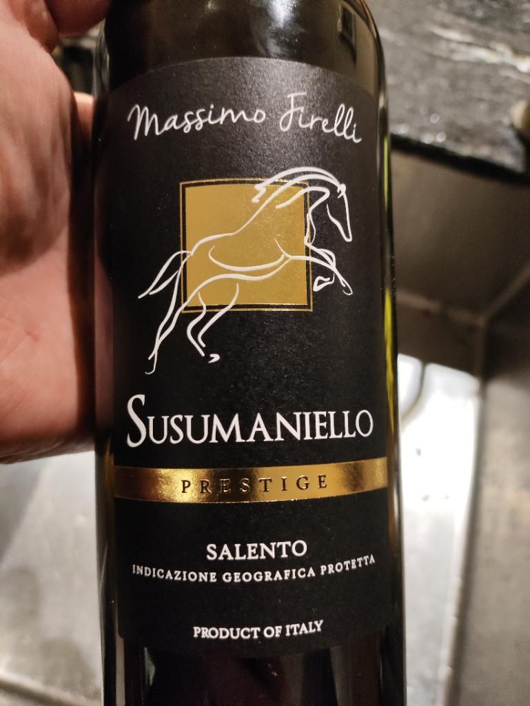 2024 Massimo Firelli Susumaniello Salento IGT, Italy, Puglia, Salento ...