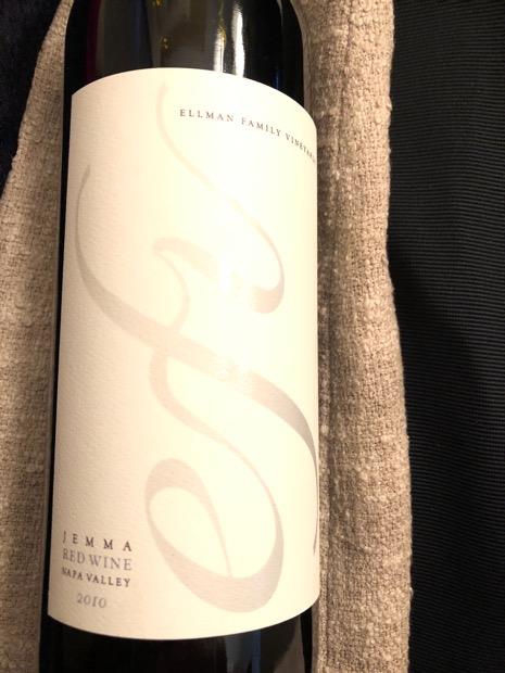 2010 Ellman Family Vineyards jemma, USA, California, Napa Valley ...