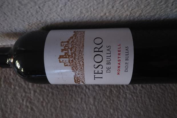 2015 Bodegas Del Rosario Bullas Tesoro Seleccion Bullas, Spain, Murcia ...