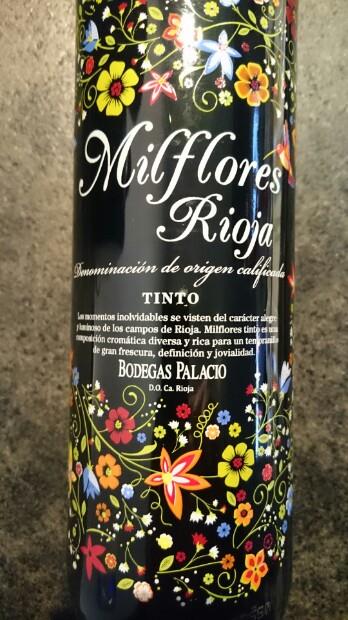 2023 Bodegas Palacio Rioja Milflores Rioja Bodegas Palacio, Spain, La ...
