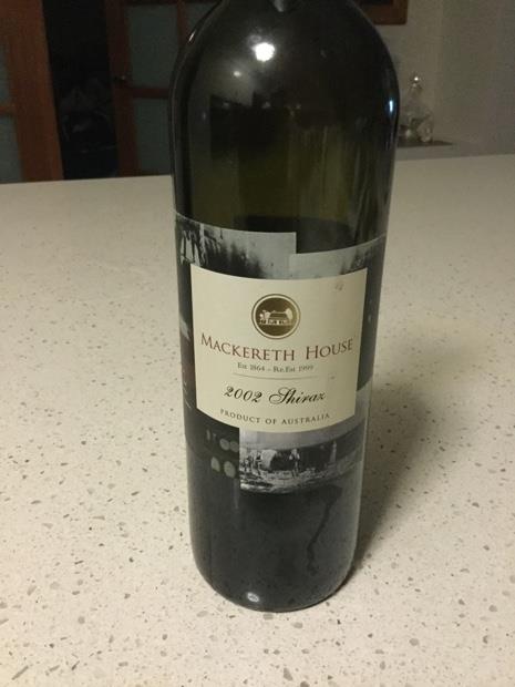 2004 Mount Avoca Shiraz Mackereth House Pyrenness Growers Blend ...