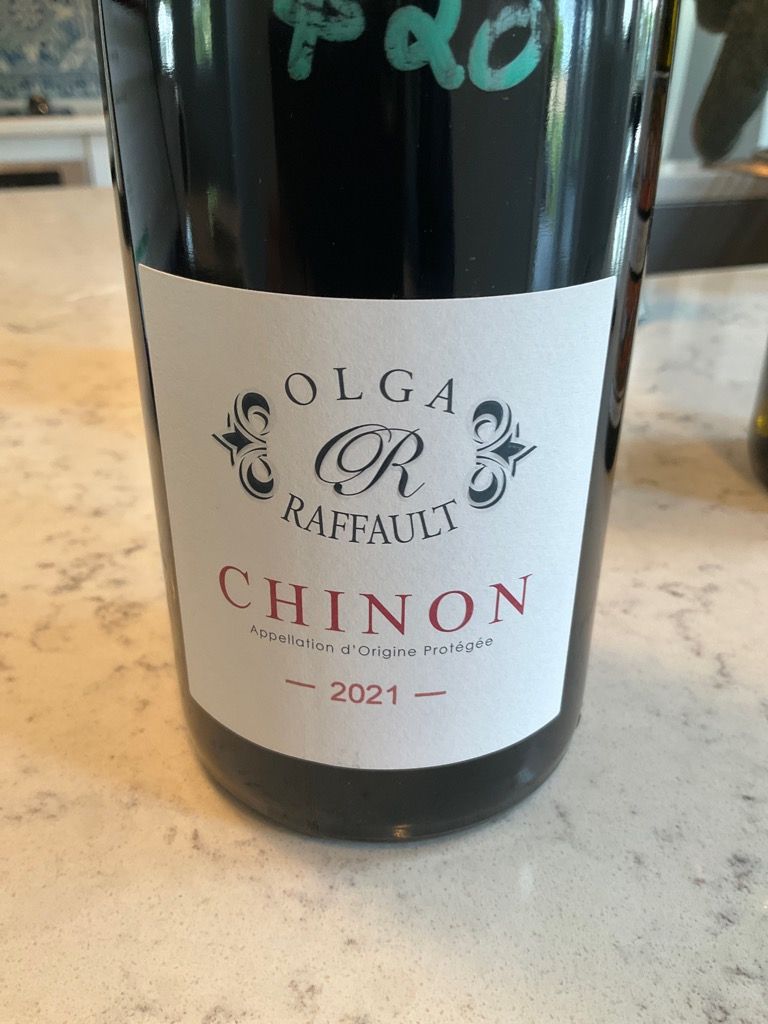 2022 Olga Raffault Chinon, France, Loire Valley, Touraine, Chinon ...