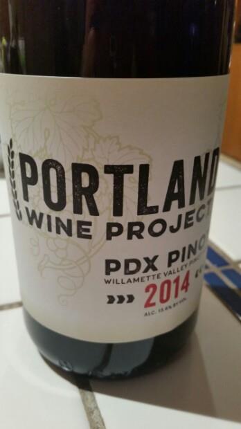 2014 Portland Wine Project Pinot Noir PDX, USA, Oregon, Willamette ...