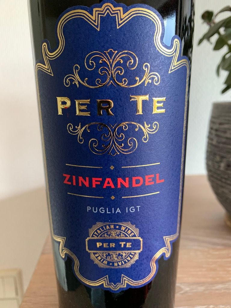 2022 Casa Vinicola Botter Zinfandel Per Te Puglia IGT, Italy, Puglia ...