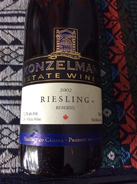 2008 Konzelmann Riesling Estate, Canada, Ontario, Niagara Peninsula ...