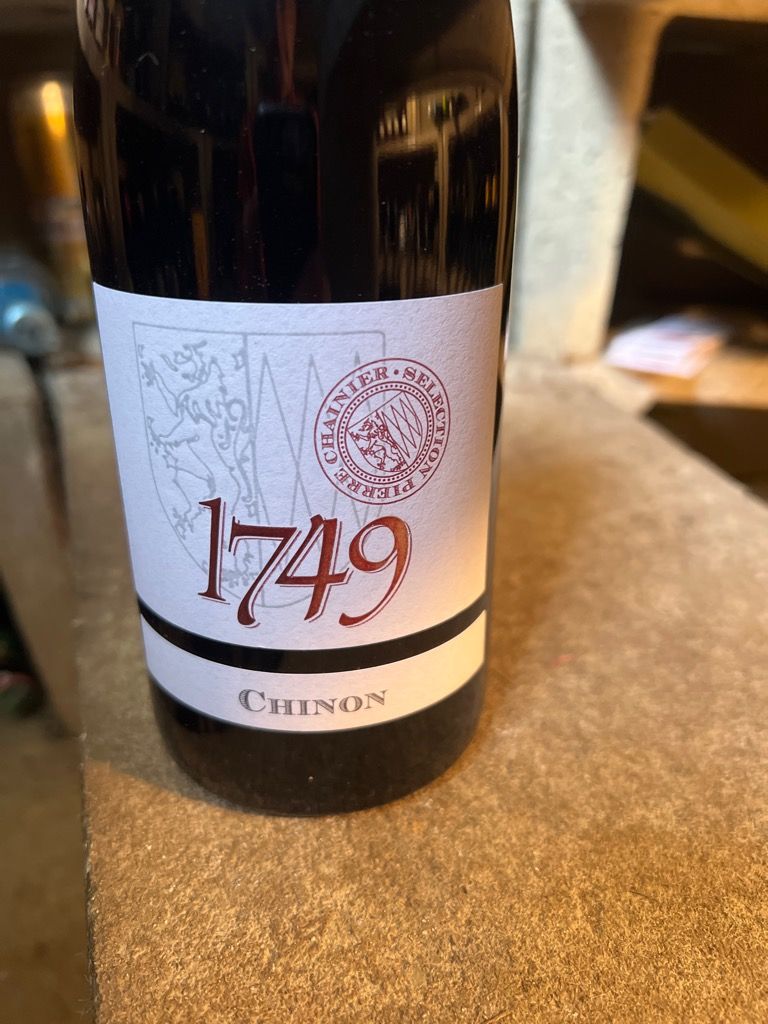 2022 Pierre Chainier Chinon, France, Loire Valley, Touraine, Chinon ...