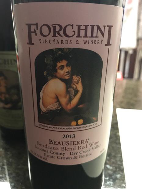 2013 Forchini BeauSierra, USA, California, Sonoma County, Dry Creek ...