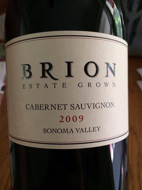 2009 Brion Cabernet Sauvignon Napa Valley, USA, California, Napa Valley ...
