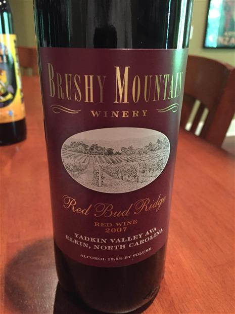 2007 Brushy Mountain Red Bud Ridge, USA, North Carolina, Yadkin Valley ...