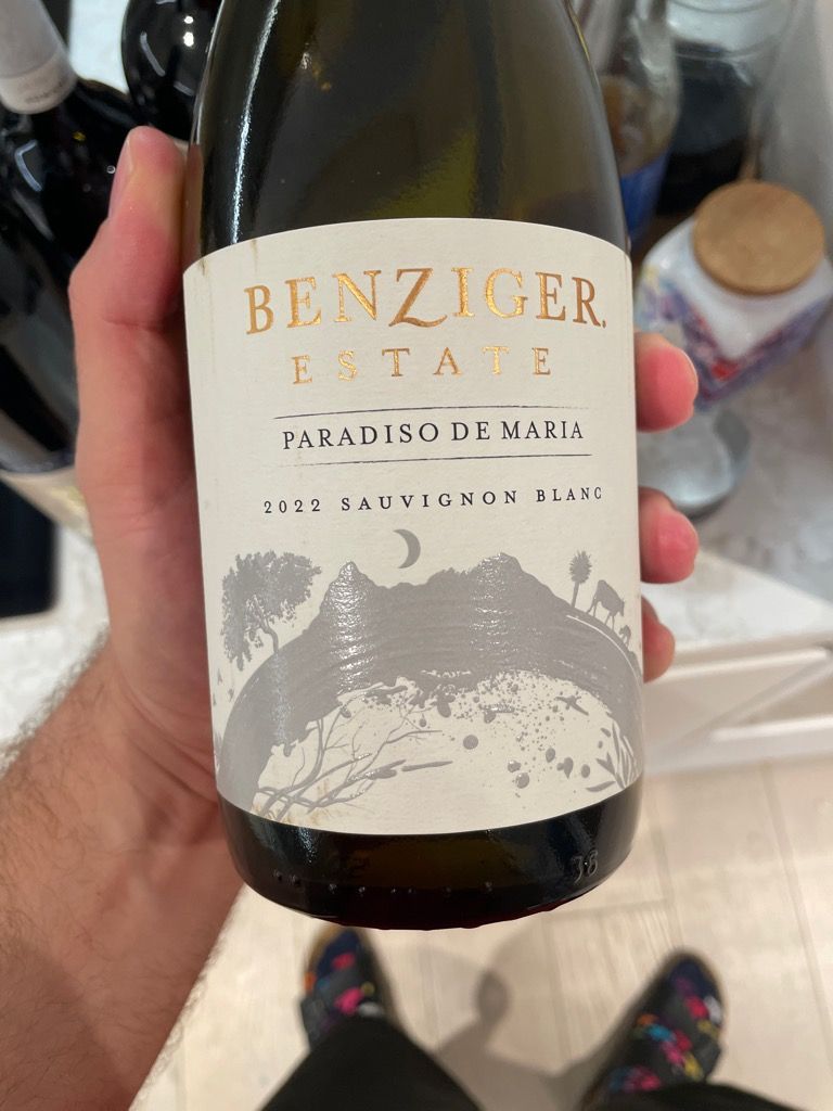 2023 Benziger Family Winery Sauvignon Blanc Paradiso De Maria, USA ...