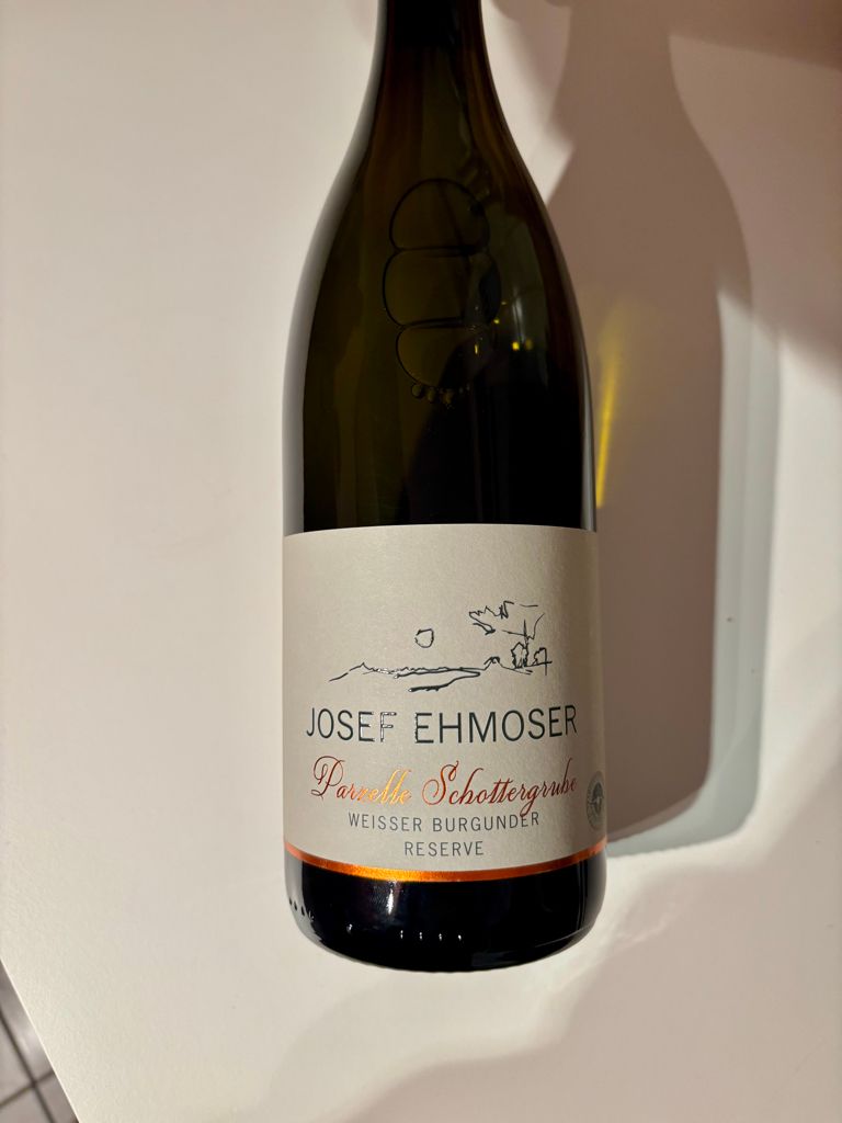 2021 Josef Ehmoser Weißer Burgunder Reserve Parzelle Schottergrube ...
