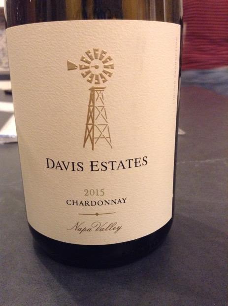 2015 Davis Estates Chardonnay, USA, California, Napa Valley - CellarTracker