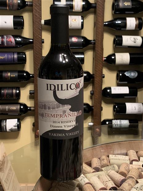 2014 Idilico Tempranillo Reserva Dineen Vineyard, USA, Washington ...