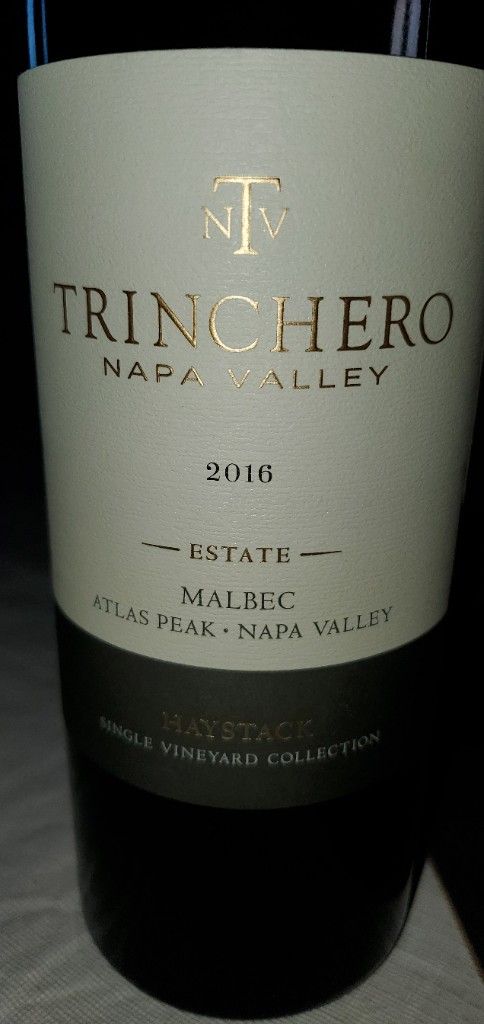 2016 Trinchero Malbec Haystack Vineyard, USA, California, Napa Valley ...
