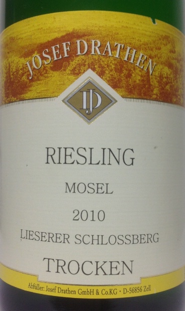 2010 Josef Drathen Riesling, Germany, Mosel Saar Ruwer - CellarTracker