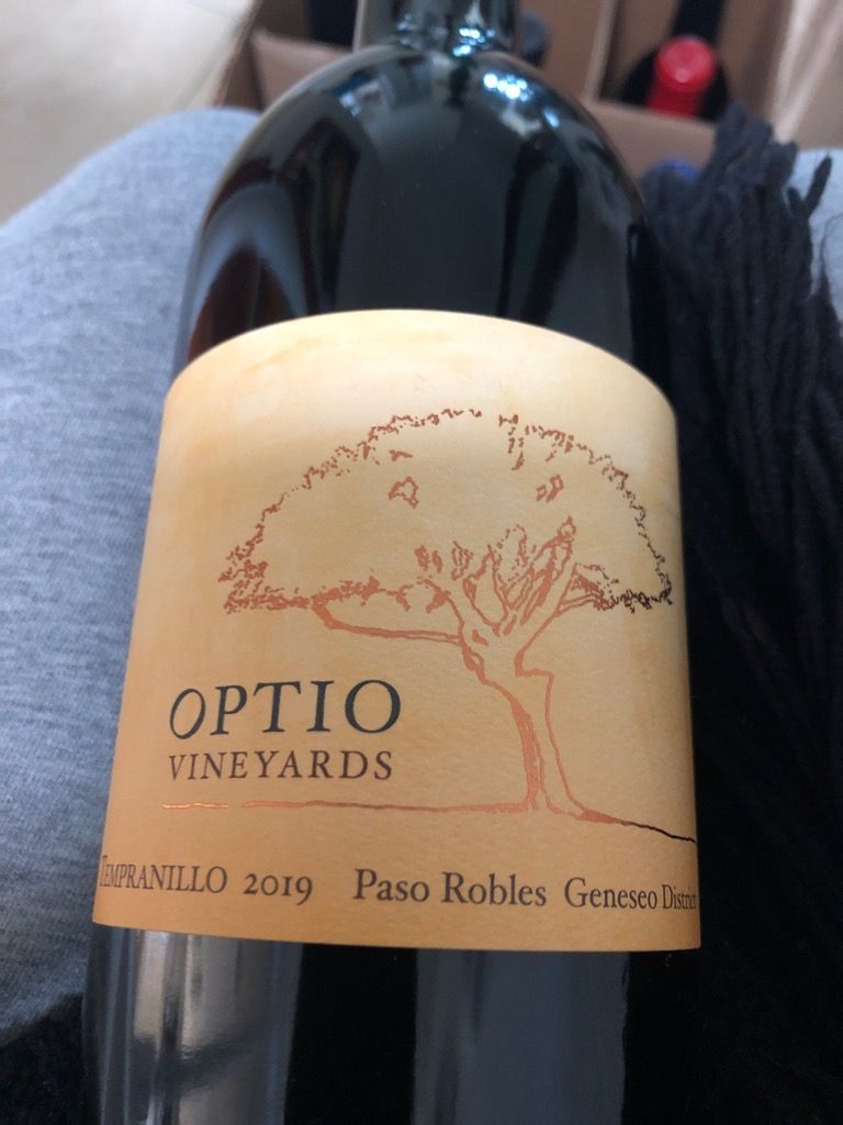 2017 OPTIO Tempranillo, USA, California, Central Coast, Paso Robles ...