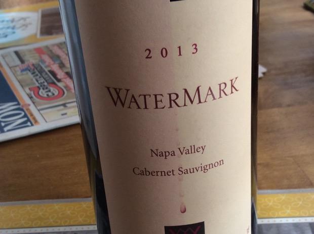 2013 WaterMark Cabernet Sauvignon Mt. Veeder, USA, California, Napa ...
