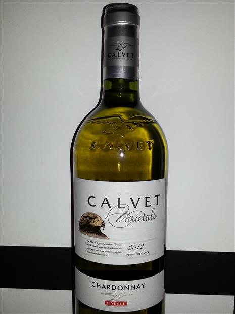 2012 Calvet Chardonnay Varietals, France, Languedoc Roussillon, Vin de ...
